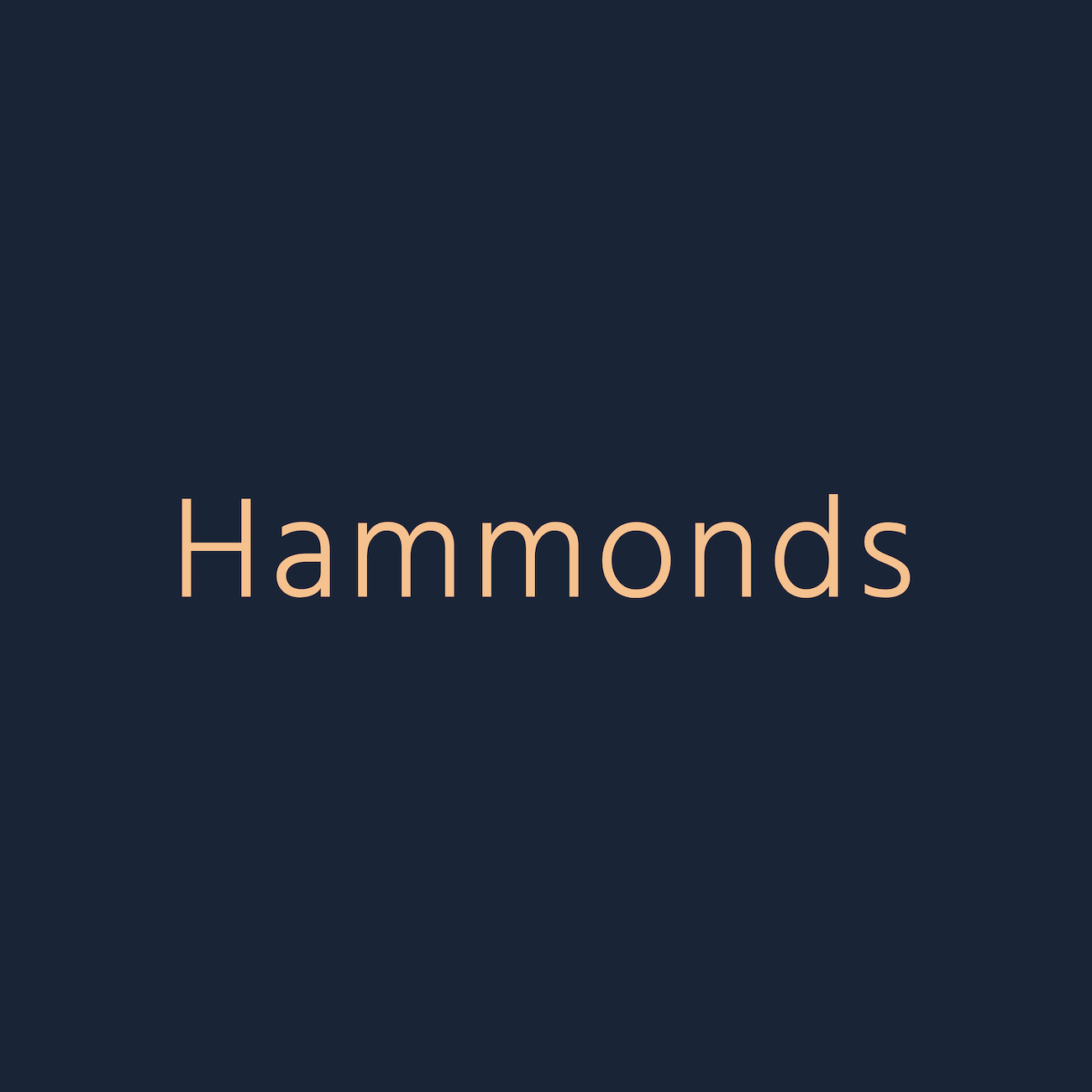 Contact Us | Hammonds